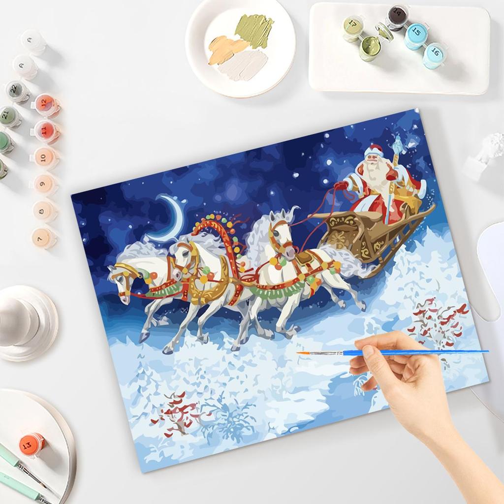 Xmas Paint by Numbers: Your Christmas & New Year Smile
